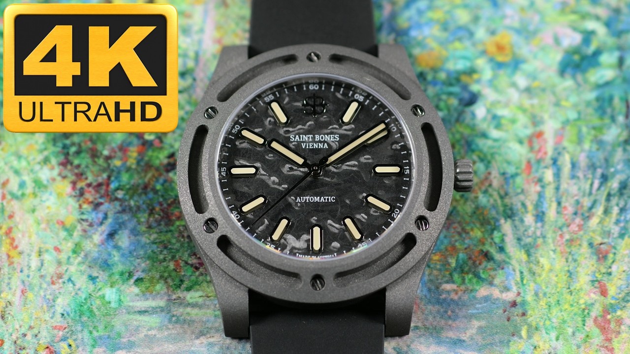 [New for 2026] Saint Bones – Element 22x Prototype Preview; Grade 5 Titanium w/Forged CF Dial