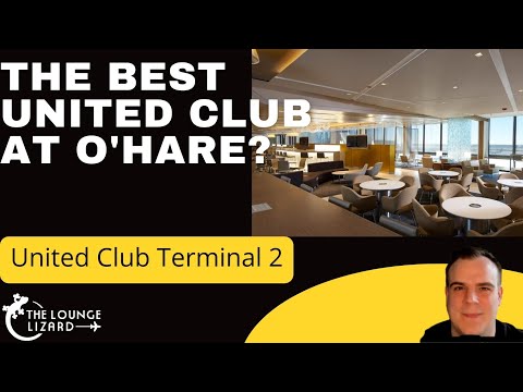 The BEST United Club at O'Hare? Terminal 2 United Club ORD Review