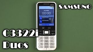 Samsung C3322i Duos (Black) купити в інтернет-магазині: ціни на ...