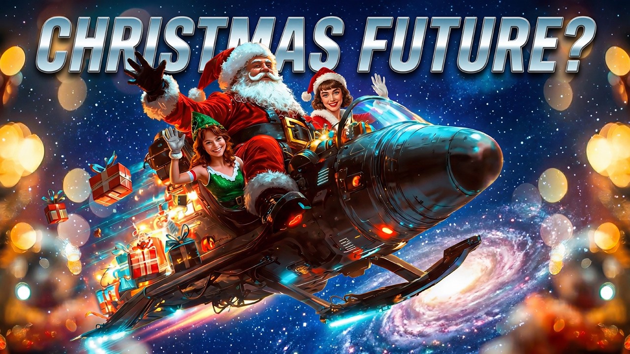 Christmas in the Retro Future - 4K