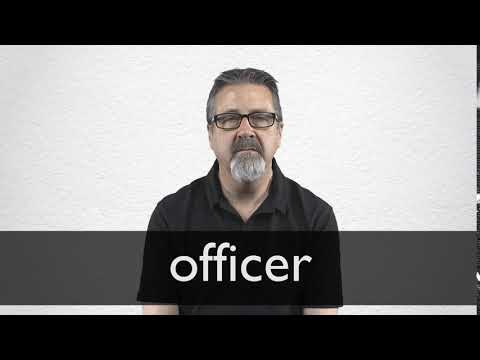 OFFICER definition and meaning | Collins English Dictionary