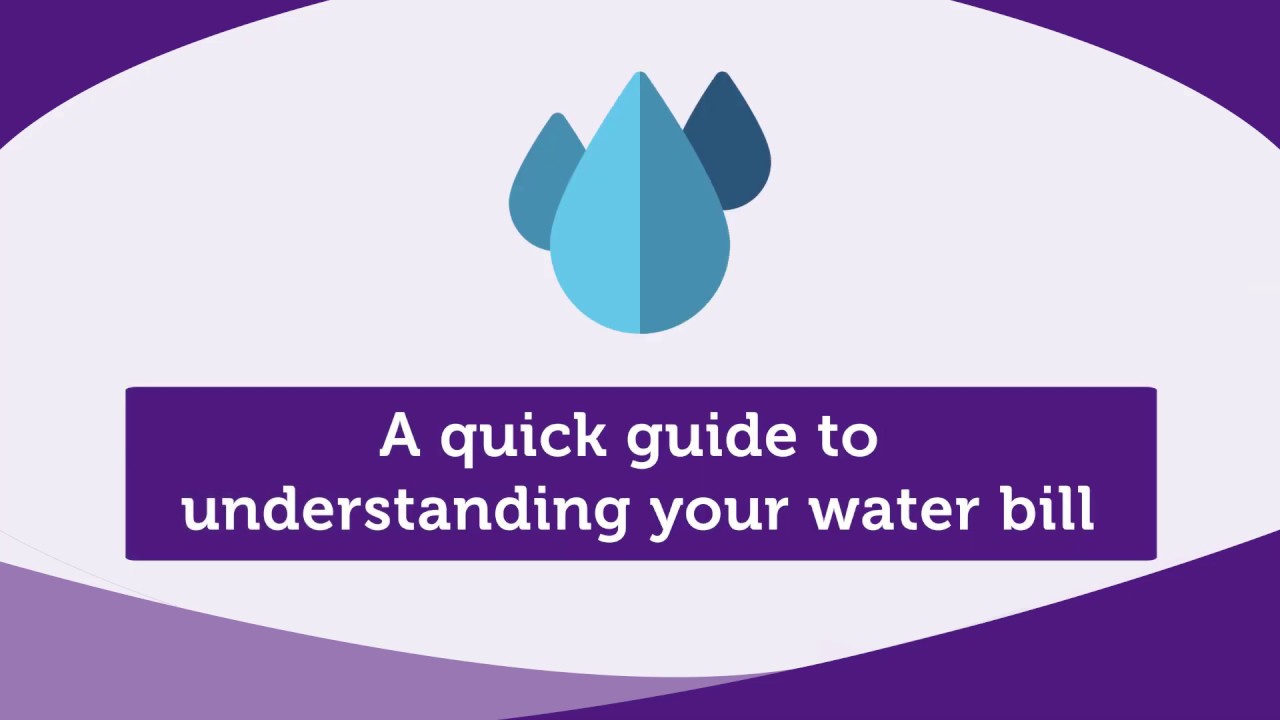 A quick guide to understanding your water bill | The Consumer Council