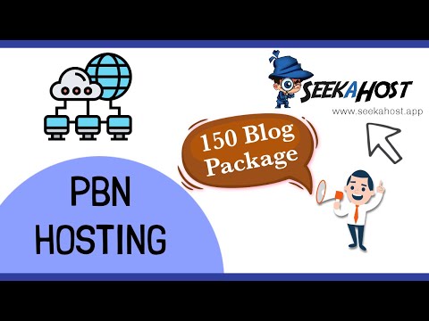 150 PBN Blog Hosting Package With SeekaHost.app