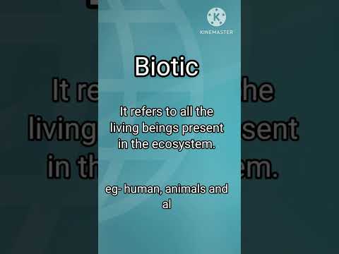 Difference between Biotic & Abiotic #enviromental science #shortsvideo