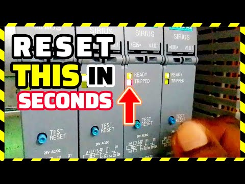 How To Reset Thermistor Relay | SIRIUS 3RN2012-1BA30