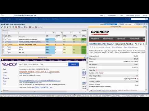 JD Edwards EnterpriseOne 9.1 Composite Apps Demo