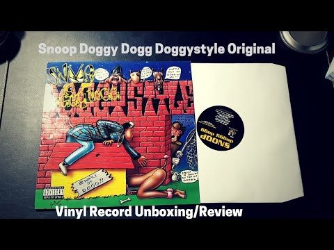 Snoop Dogg Doggystyle Original Vinyl Record: Snoop Dogg Vinyl Record