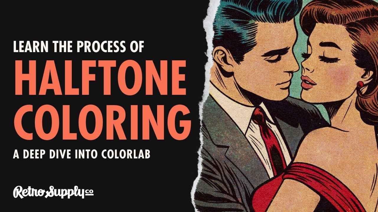 Learn the Process of Halftone Coloring with ColorLab