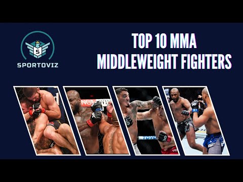 Top 10 Ranking of Middleweight UFC MMA Fighters Compilation