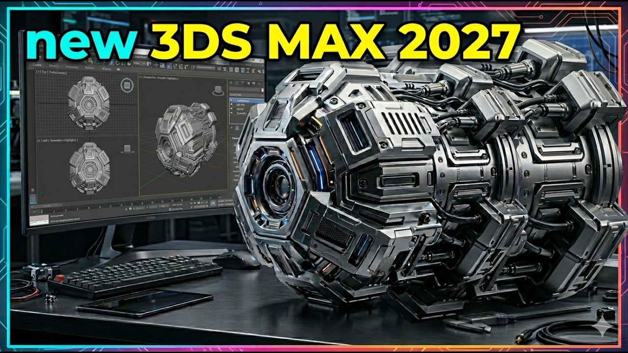 new 3DS MAX 2027  /  Tyflow 2.0  /  And free scripts