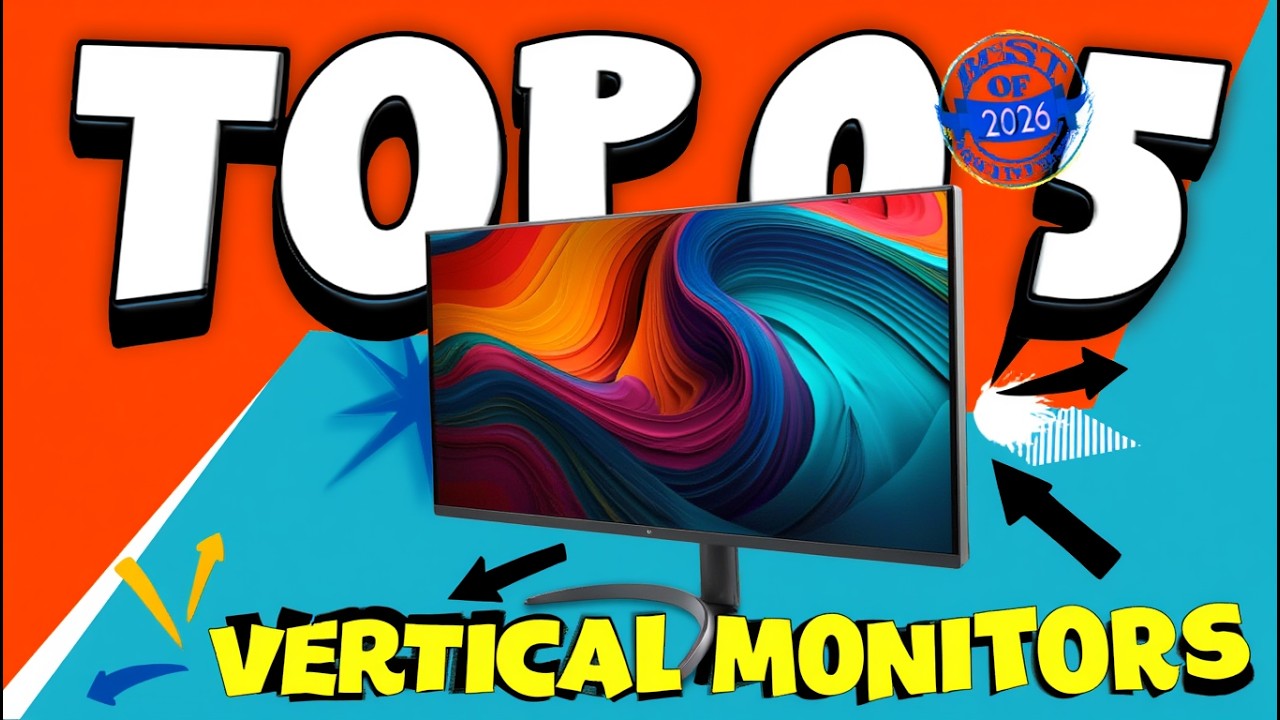 Best Vertical Monitors 2026 🔥 Top Picks for Coding & Productivity
