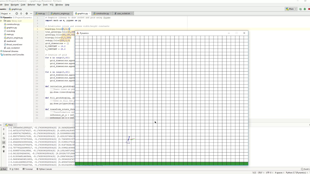 Rocket Simulator in Python