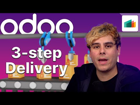 3-step Delivery with Packages | Odoo Inventory
