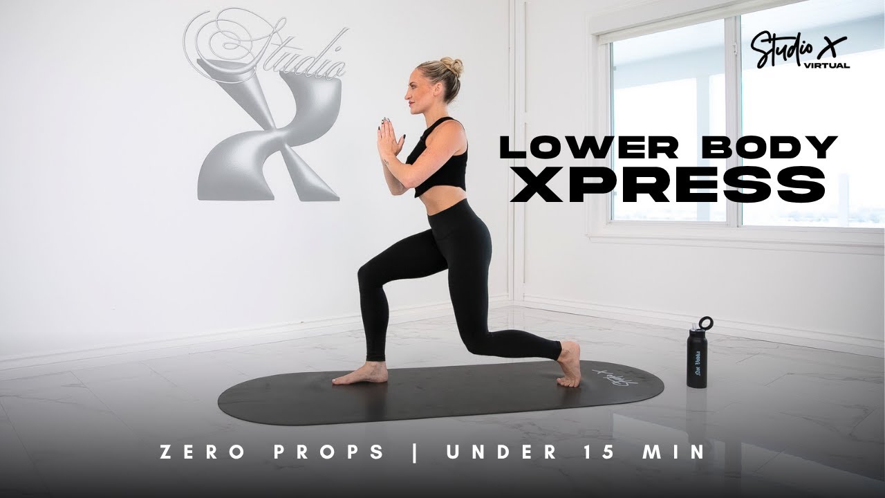 10 MIN PILATES WORKOUT | THIGHS & BOOTY Mat Pilates - STUDIO X VIRTUAL