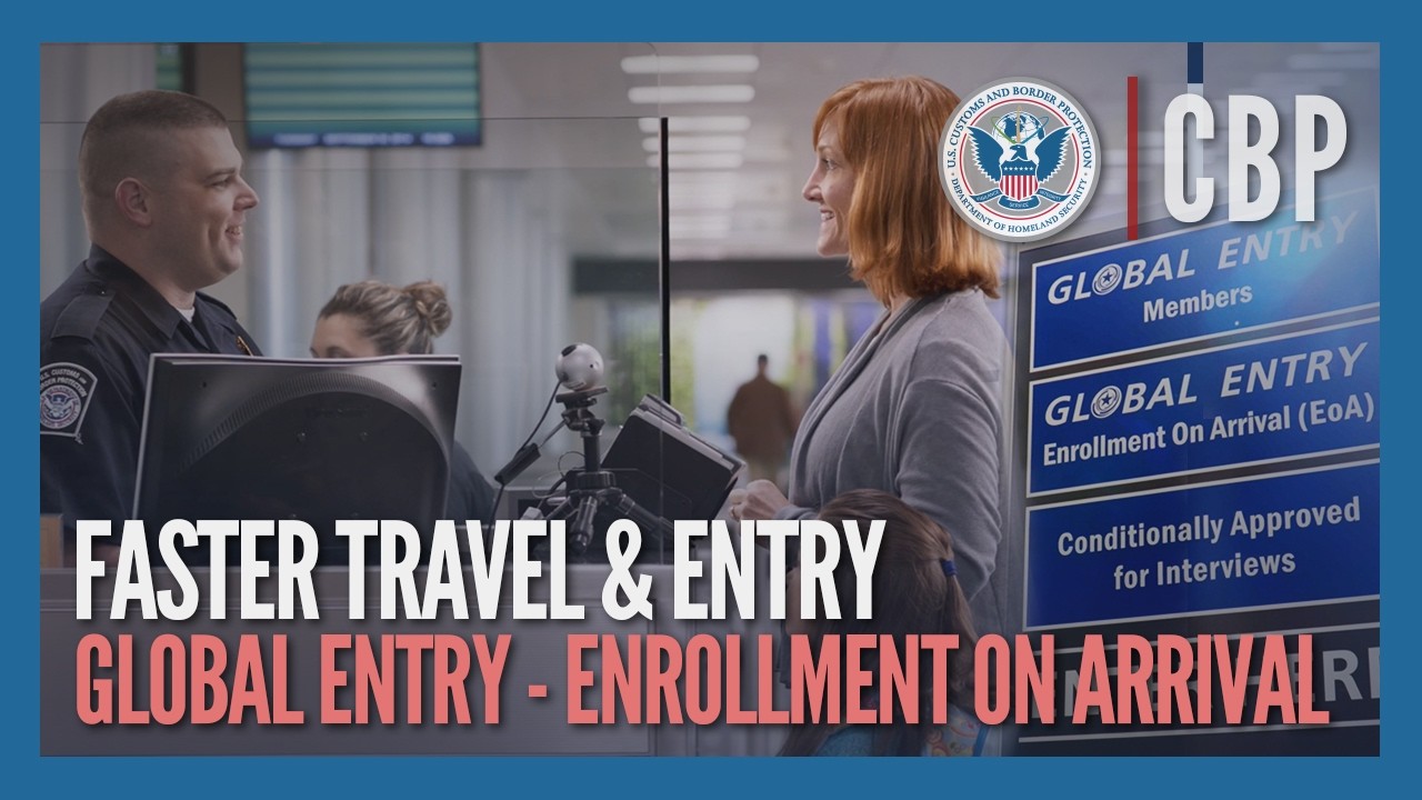 Faster Entry, Quicker Travel - Global Entry Enrollment on Arrival (2026) | CBP