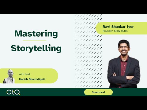 Mastering Storytelling: Insights with Ravi Shankar Iyer
