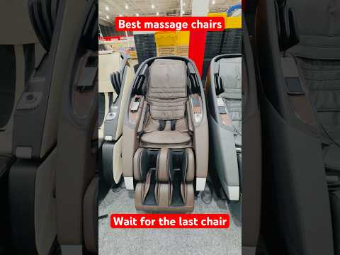 Comfy massage chairs at Costco wholesale’s.