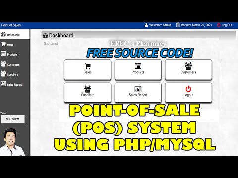 Point of Sale System POS in PHP and MySQL | Free Source Code Download