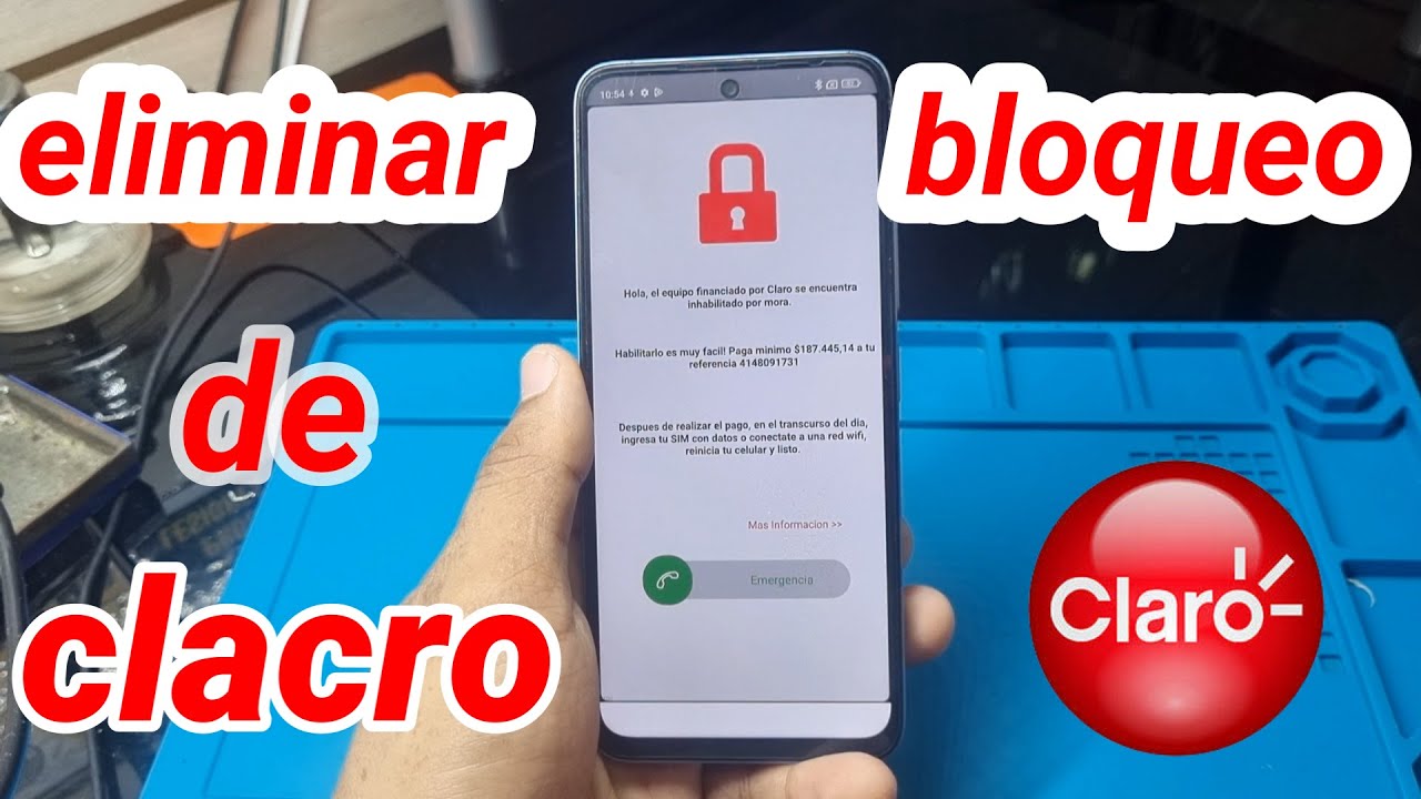 How to easily remove Claro X non-payment block without losing information