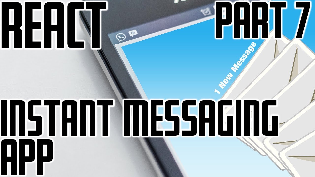 React Chat App Part 7 - Sending Messages