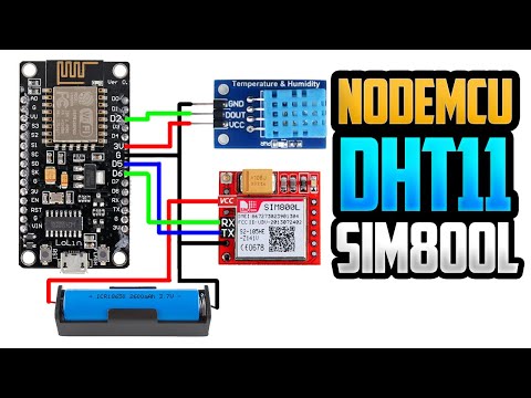 Interfacing ESP32 with BMP280 & DHT11 To Send Sensor Data to Thingspeak ...