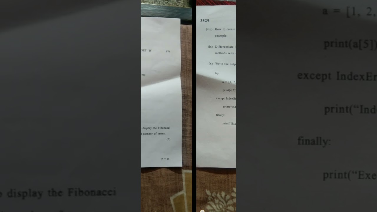 Programming using python (ad. in 2024) question paper original.