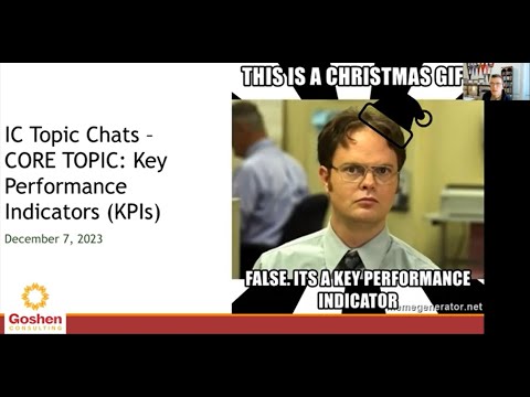 IC Topic Chat: CORE TOPIC - Key Performance Indicators