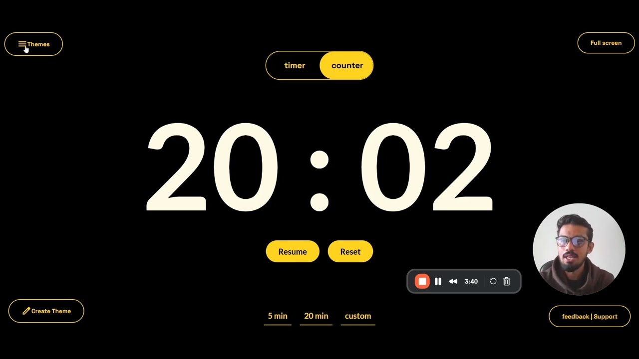Simpletimer - 2.0 : Your Ad Free Aesthetic Timer with Infinite Themes