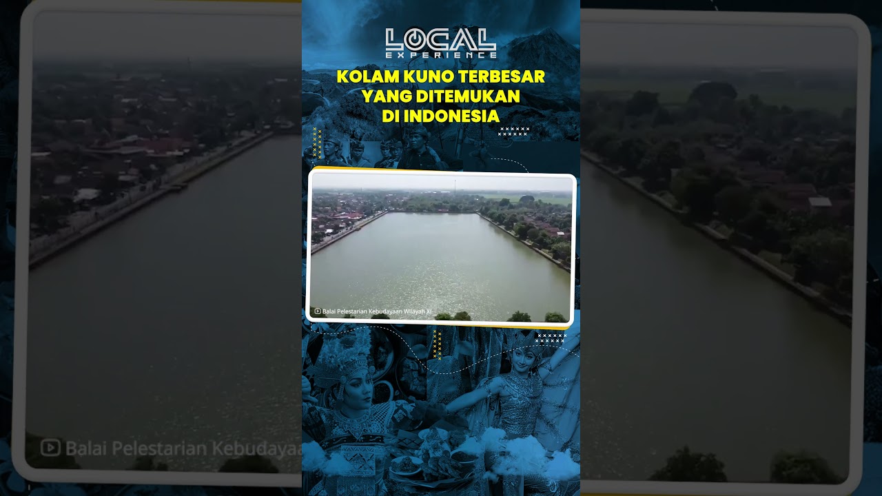 Kolam Kuno Terbesar yang di Temukan di Indonesia, Beginilah Bentuk ...