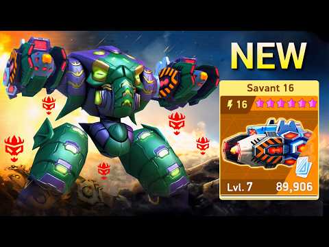 NEW WEAPON Savant 16 - Panther, Redox, Onyx, Solis, Scorpius - Mech Arena Robots