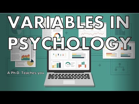 Variables in Psychology: A Ph.D. Teaches You