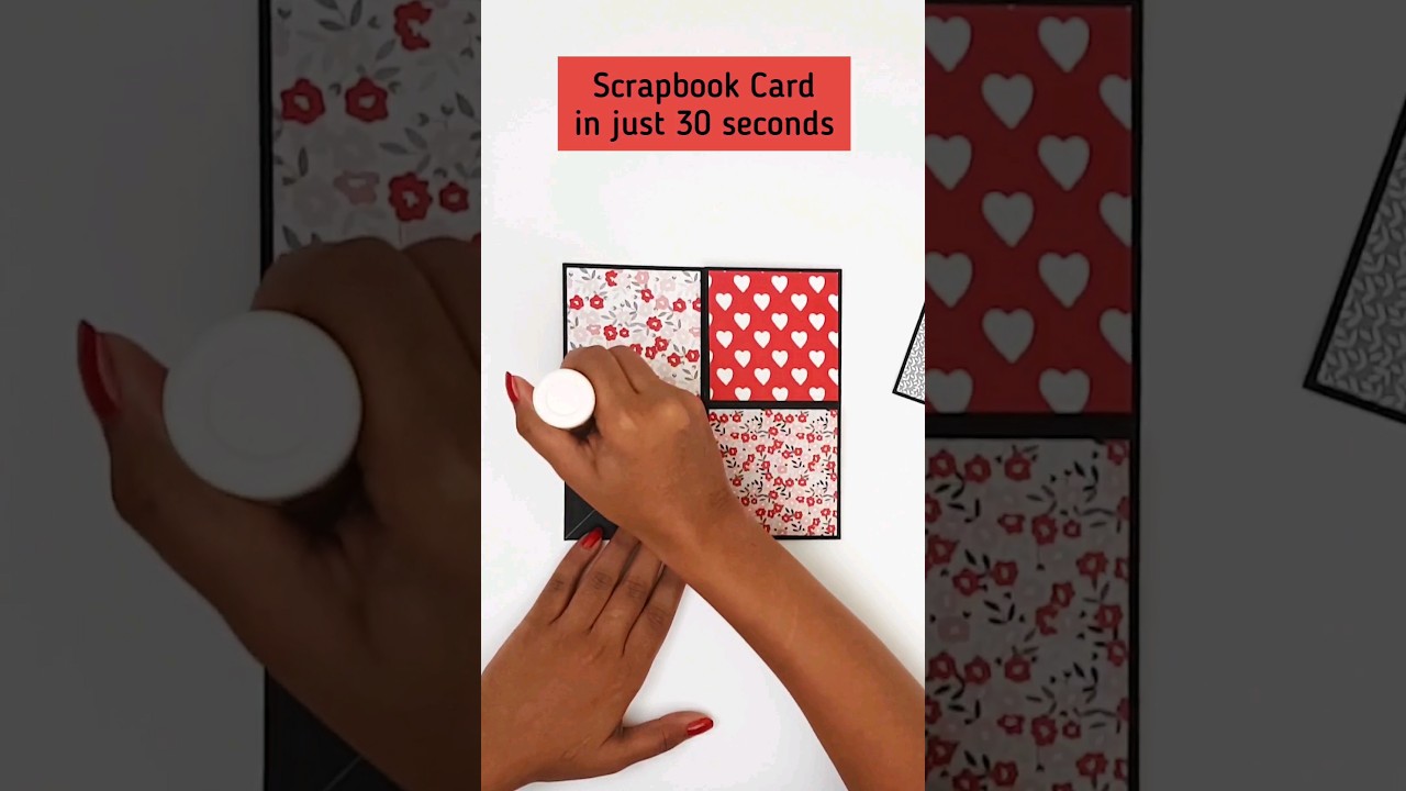 Super Easy Scrapbook Card #srushtipatil #craftideas #scrapbookcard #craft #papercraft #scrapbooking