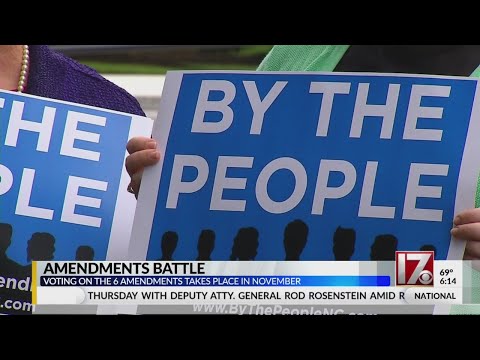 Groups banding together to oppose all 6 NC amendment questions