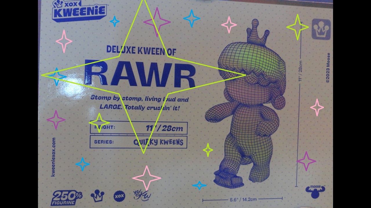 XOX Kweenie Deluxe Kween of RAWR