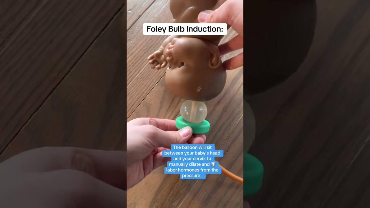 What happens during a foley bulb induction! #induction #labor #baby