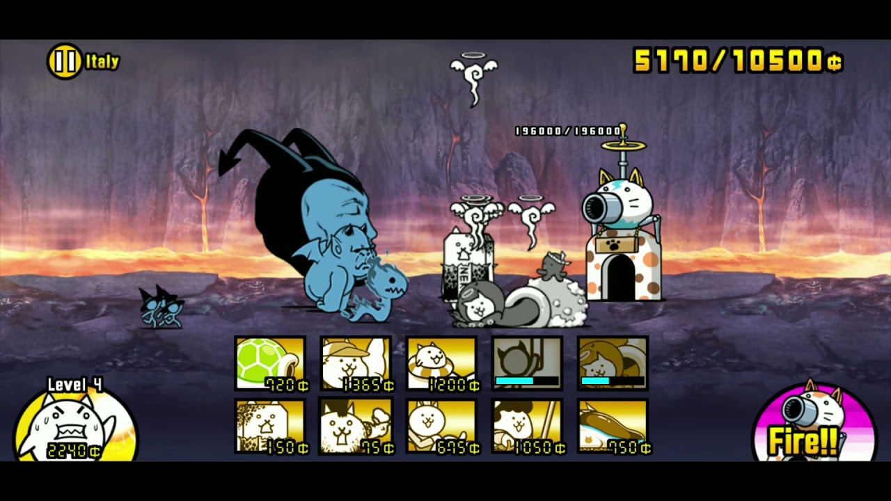 Italy [Level Cap 17] - The Battle Cats Aku Realms