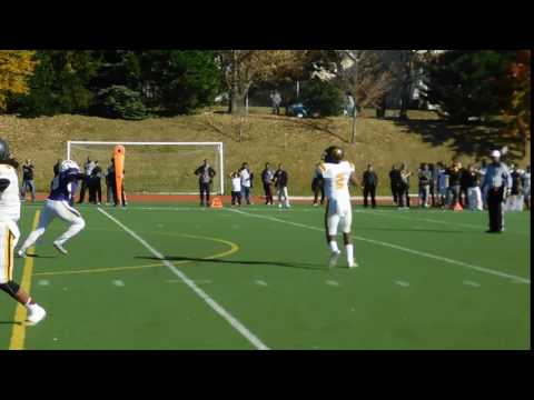 Robinson incomplete pass St. Frances/Mount St. Joseph football 11/5/16