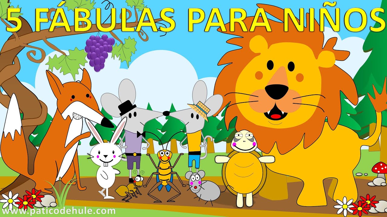 5 fábulas para niños - cuentos con moraleja