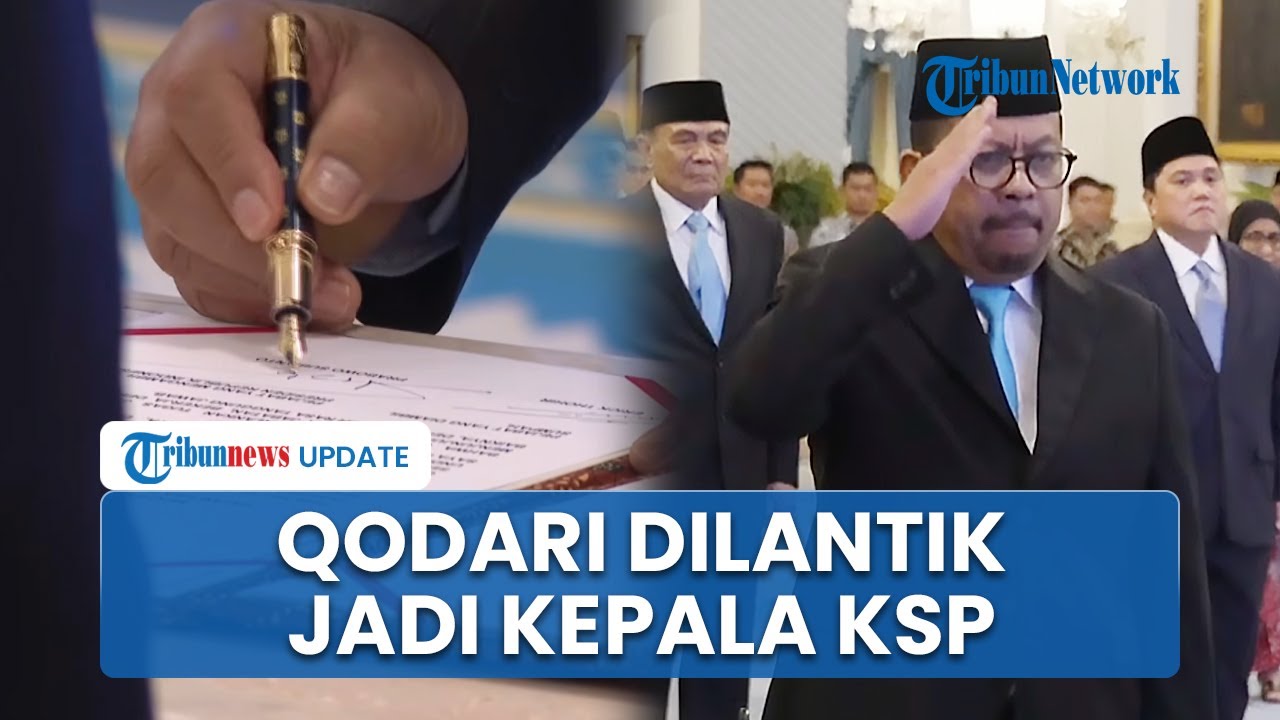 Muhammad Qodari Dilantik Prabowo Jadi Kepala Kantor Staf Presiden ...