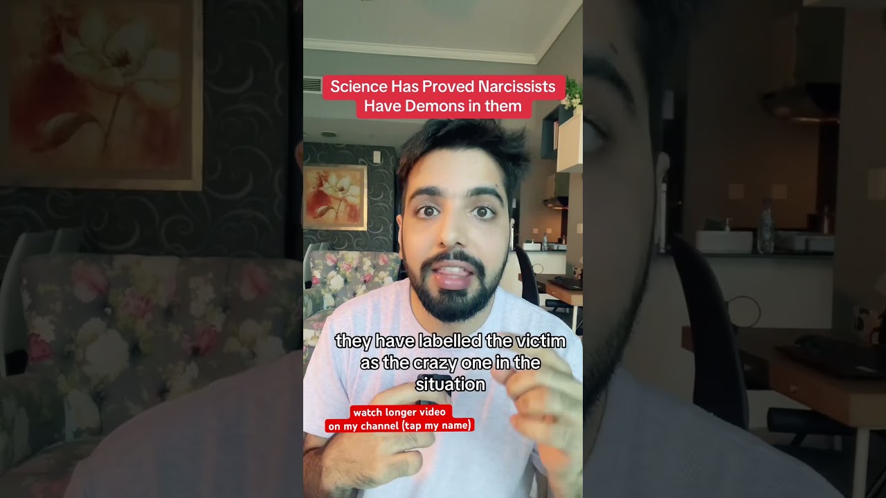 Science Has proven Narcissists have demons in them