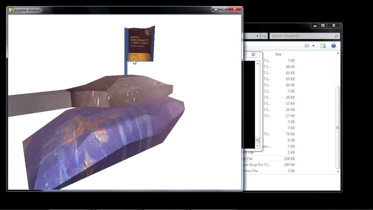 CLASSIC PYTHON 2.5: Importing OBJ Models Into PyOpenGL Using PyGame