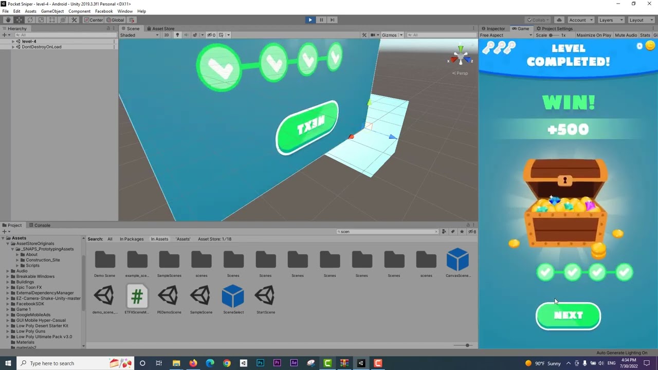 🔴 Pocket Sniper Full Unity Game