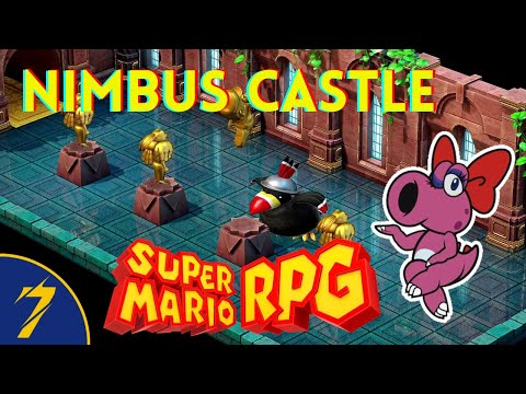 Super Mario RPG - Nimbus Castle and Birdo Boss! (Let's Play #13)