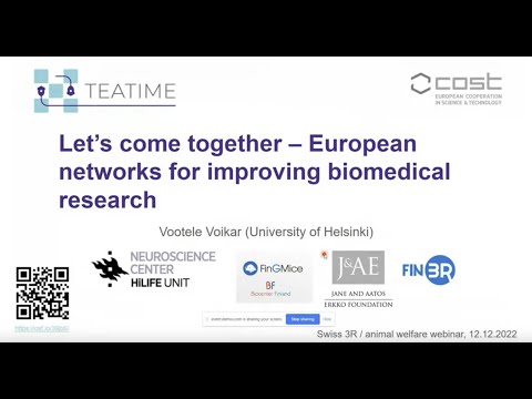 Let’s come together - European networks for improving biomedical research