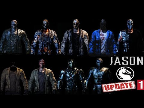 Mortal Kombat X ALL JASON MKX Costume Skin PC Mod MK MKXL update Skin Mod