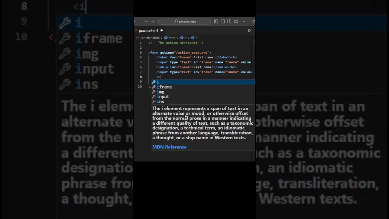 The Action Attribute | #html # #coding #webdesign #programmerlife #code #webdevelopment