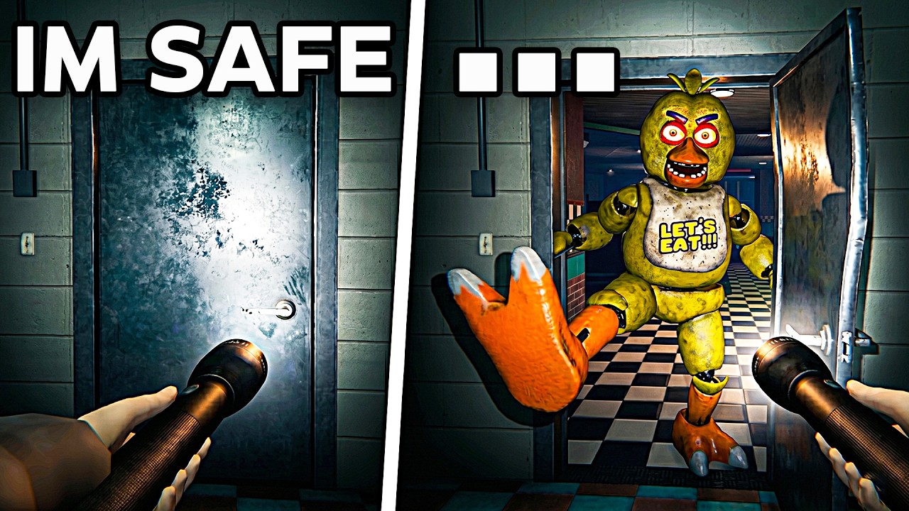 so they made the FNAF MOVIE into a game...(CURSED)