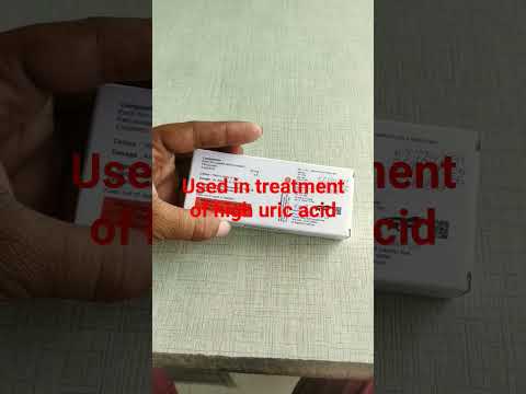 Febuxostat 40 mg tabletsππ#uricacid #uric_acid #medicine #doctor #healthdoctor #medicaldoctor