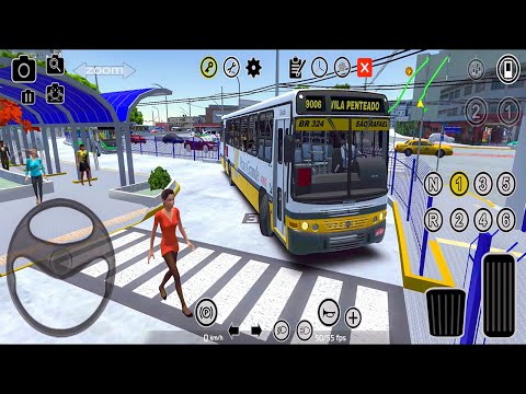 HE STOLE the BUS and CRASHED at the TERMINAL!! Proton Bus Simulator City Chaos Mods