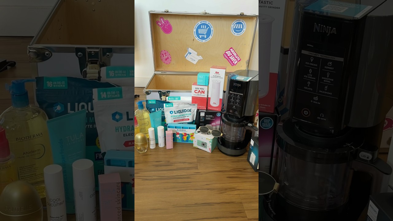 LARGEST UNBOXING I’VE EVER DONE 🤭🎀🩵 #amazonprimeday #amazon #amazoninfluencer